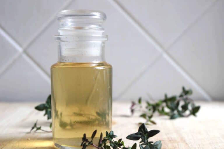 Simple Thyme Syrup For Coughs And Colds - Documenting Simple Living