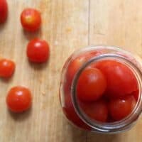 Fermented Tomatoes (How To Ferment Cherry Tomatoes) - Documenting Simple Living