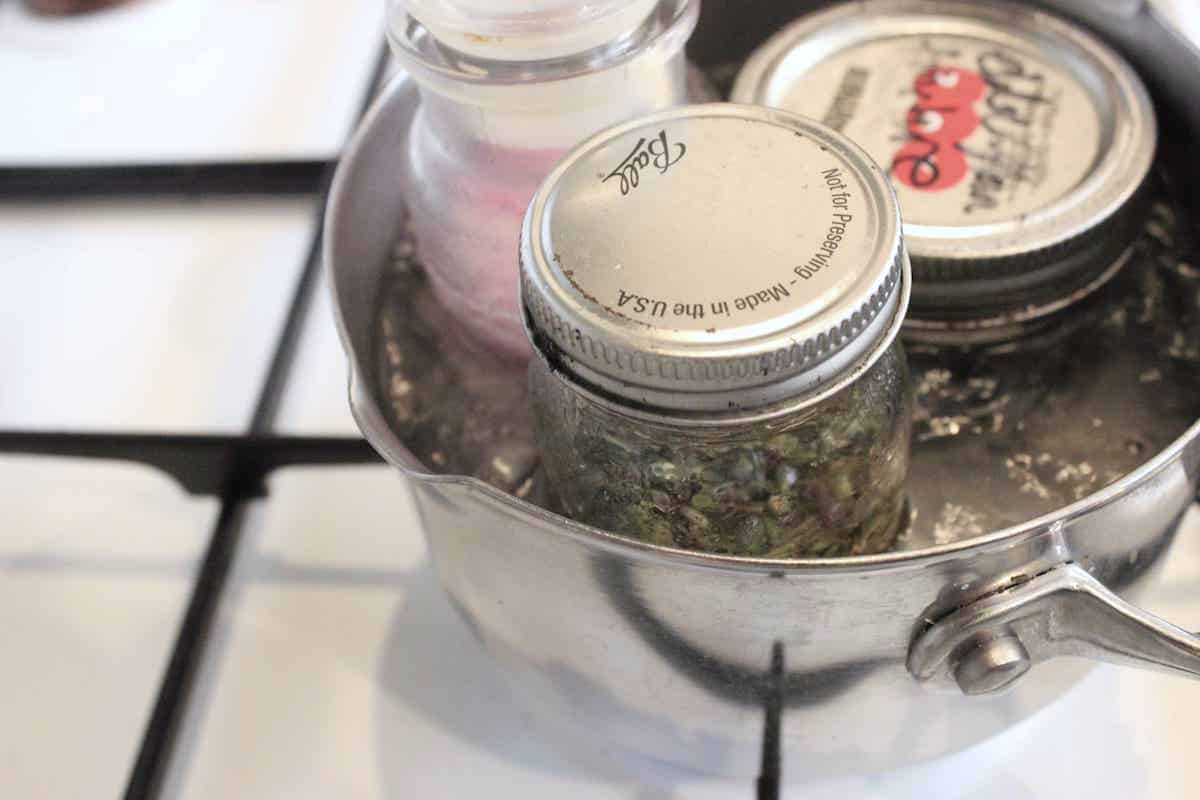 Herbal Non-Greasy Whipped Shea Butter Recipe - Documenting Simple Living