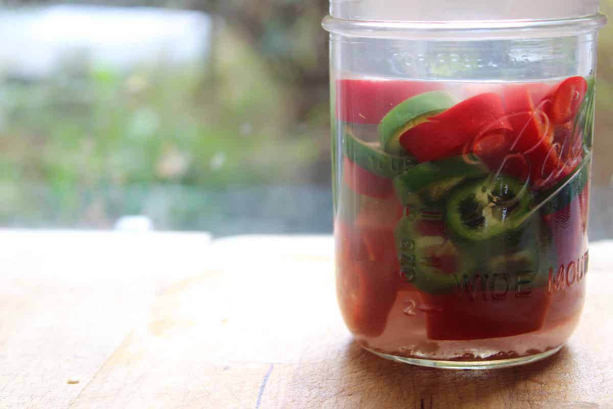 Simple Homemade Lacto-Fermented Jalapenos - Documenting Simple Living