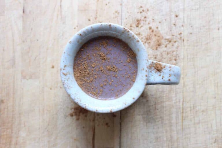 Immune Boosting Hot Chocolate With Cacao - Documenting Simple Living