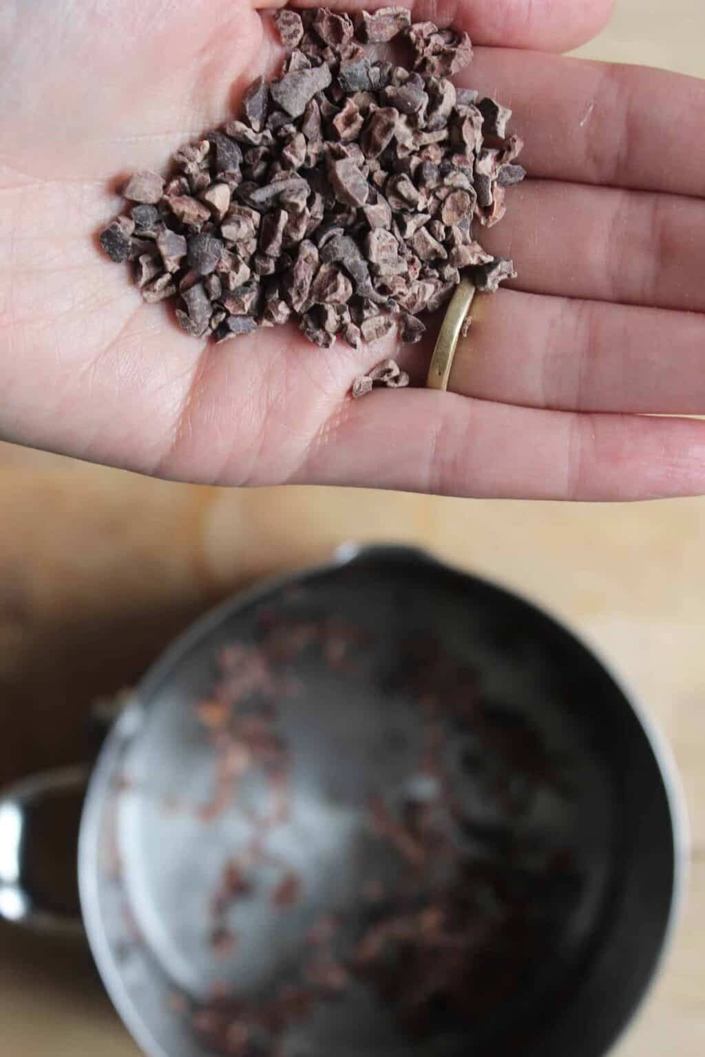 Simple and Nourishing Cacao Nib Tea Recipe - Documenting Simple Living