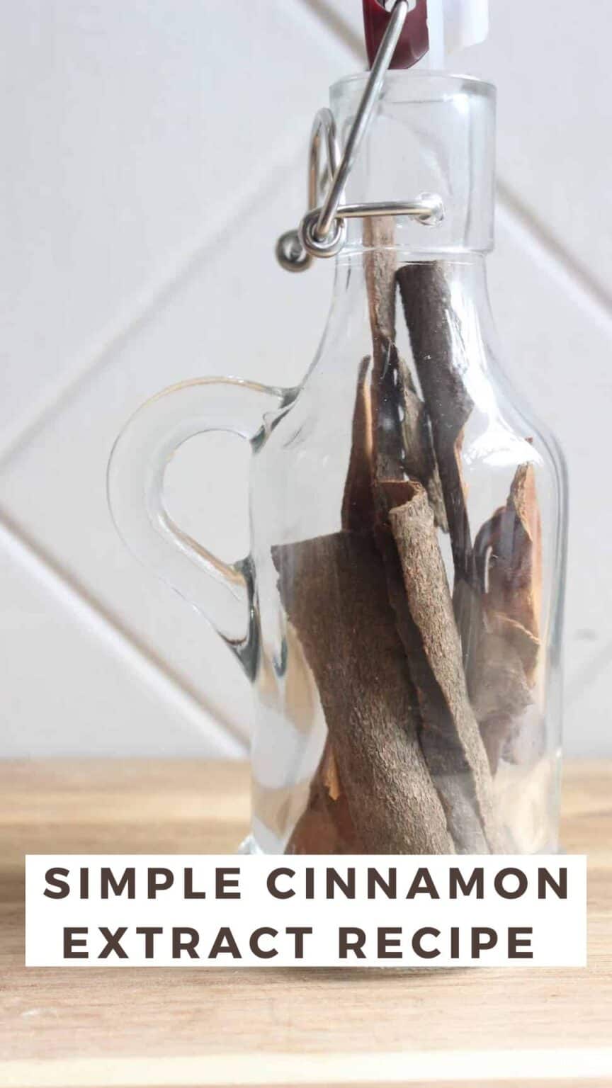 How To Make Homemade Cinnamon Extract (Simple Recipe) - Documenting ...