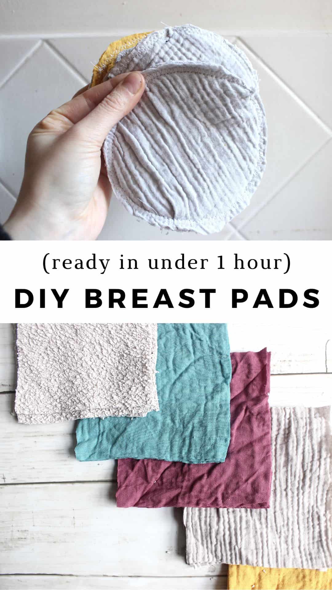 The Simplest DIY Breast Pads - Documenting Simple Living