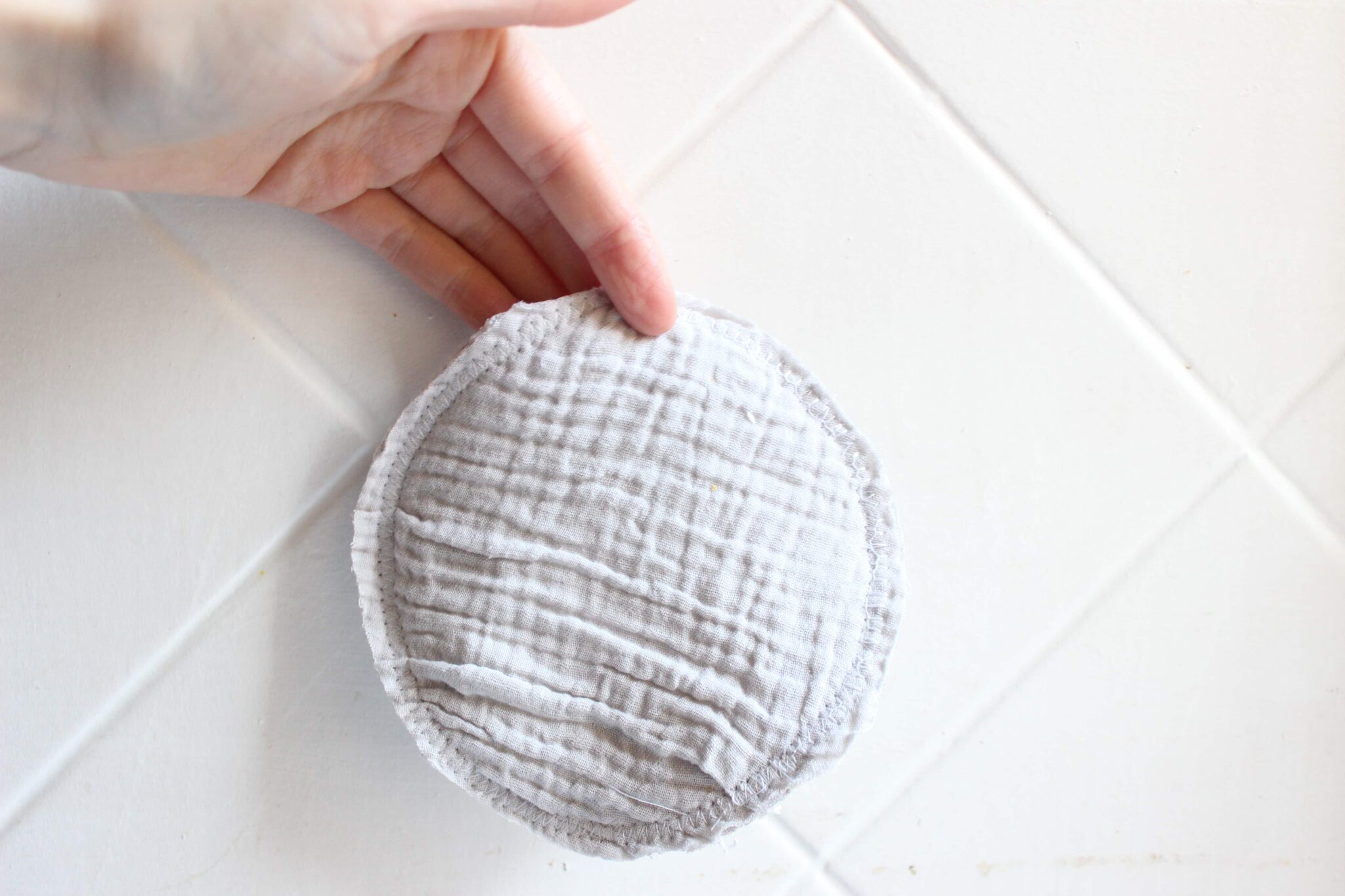 The Simplest DIY Breast Pads - Documenting Simple Living