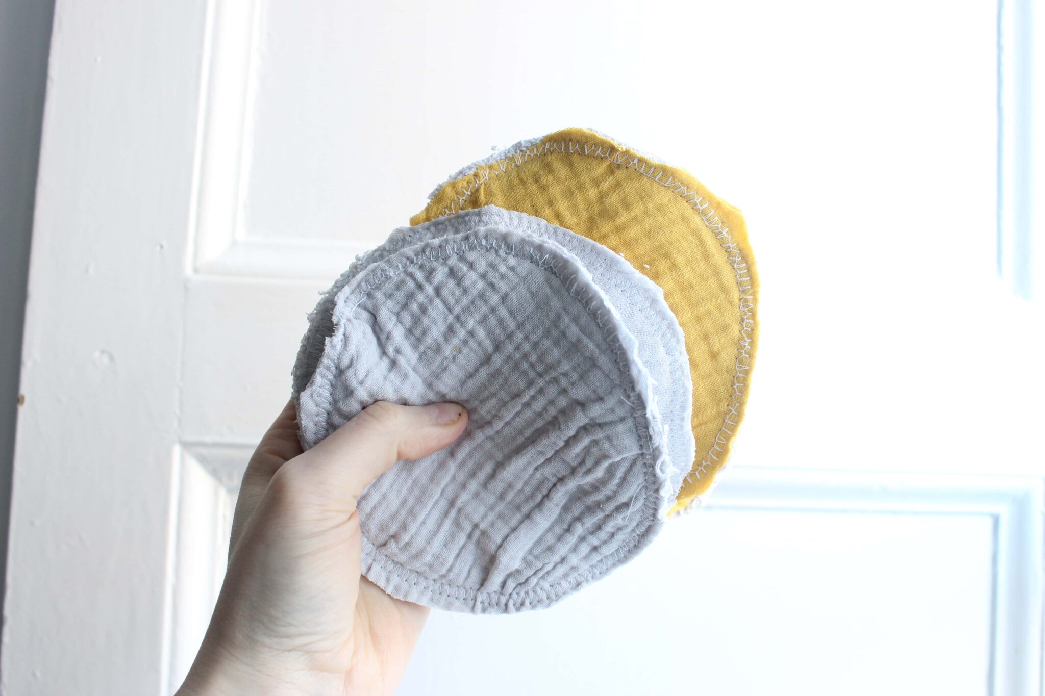 The Simplest DIY Breast Pads - Documenting Simple Living