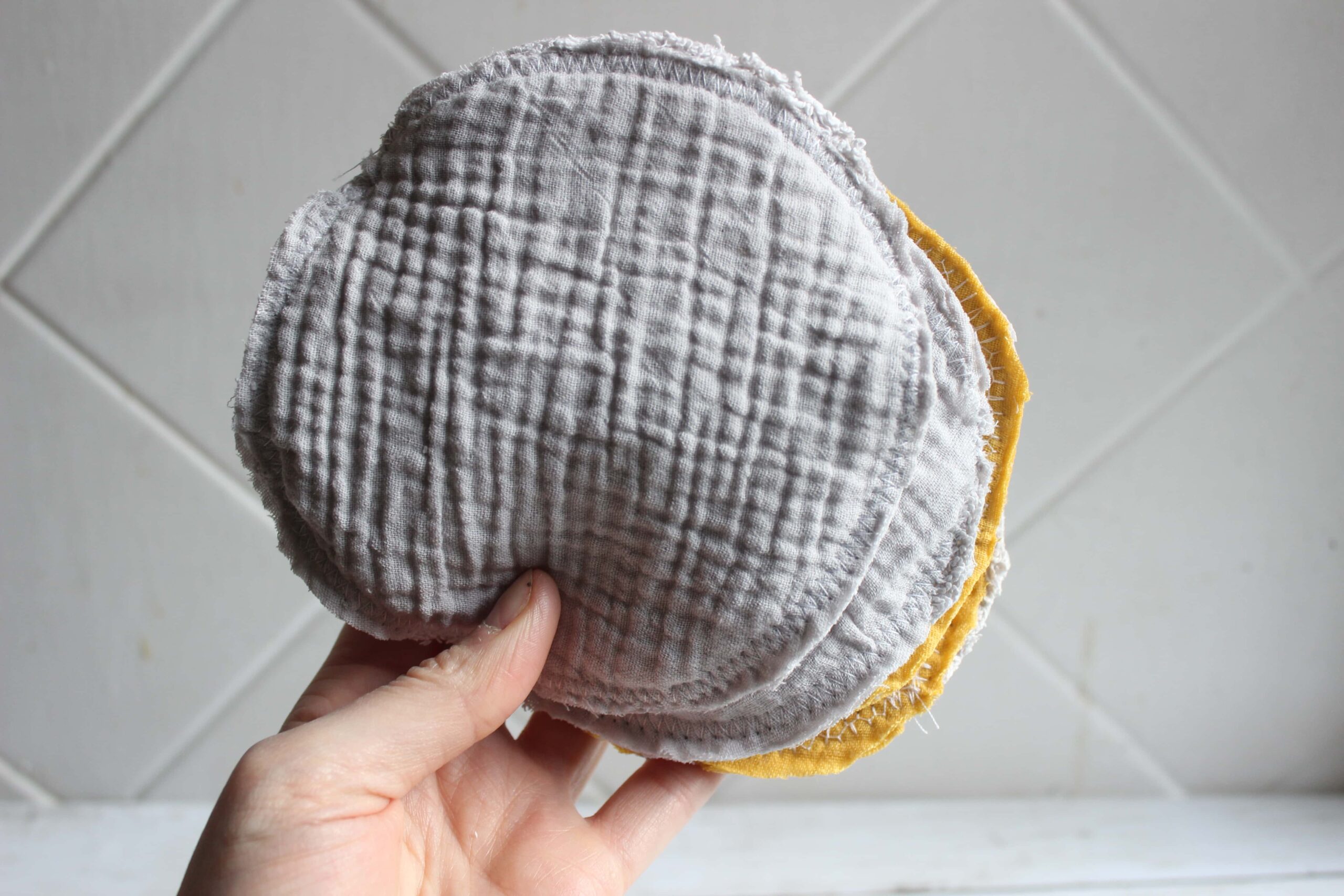 The Simplest DIY Breast Pads - Documenting Simple Living