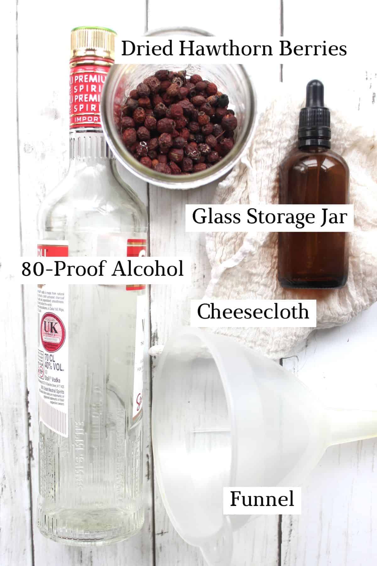 How To Make Hawthorn Berry Tincture - Documenting Simple Living