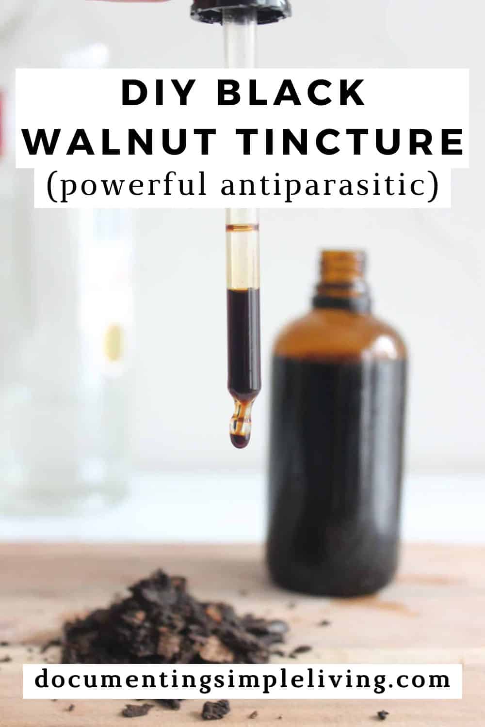 How To Make A Black Walnut Tincture (Simple Recipe) - Documenting ...