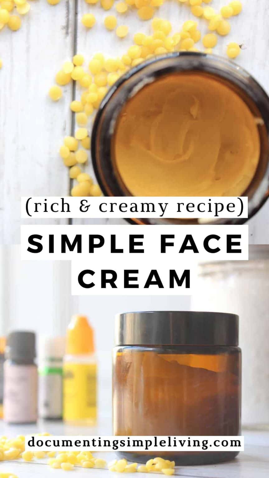 DIY Anti Wrinkle Face Cream (Anti-Aging Recipe) - Documenting Simple Living