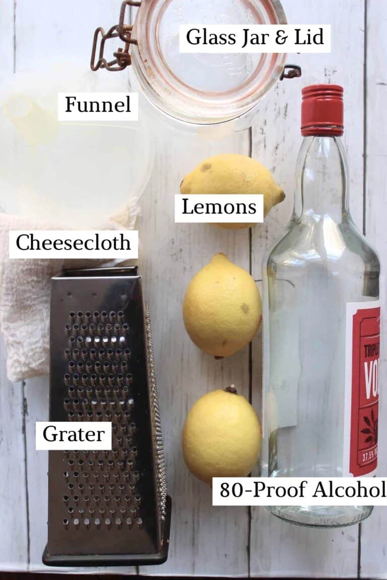 How To Make Homemade Lemon Extract (Easy Recipe) - Documenting Simple ...