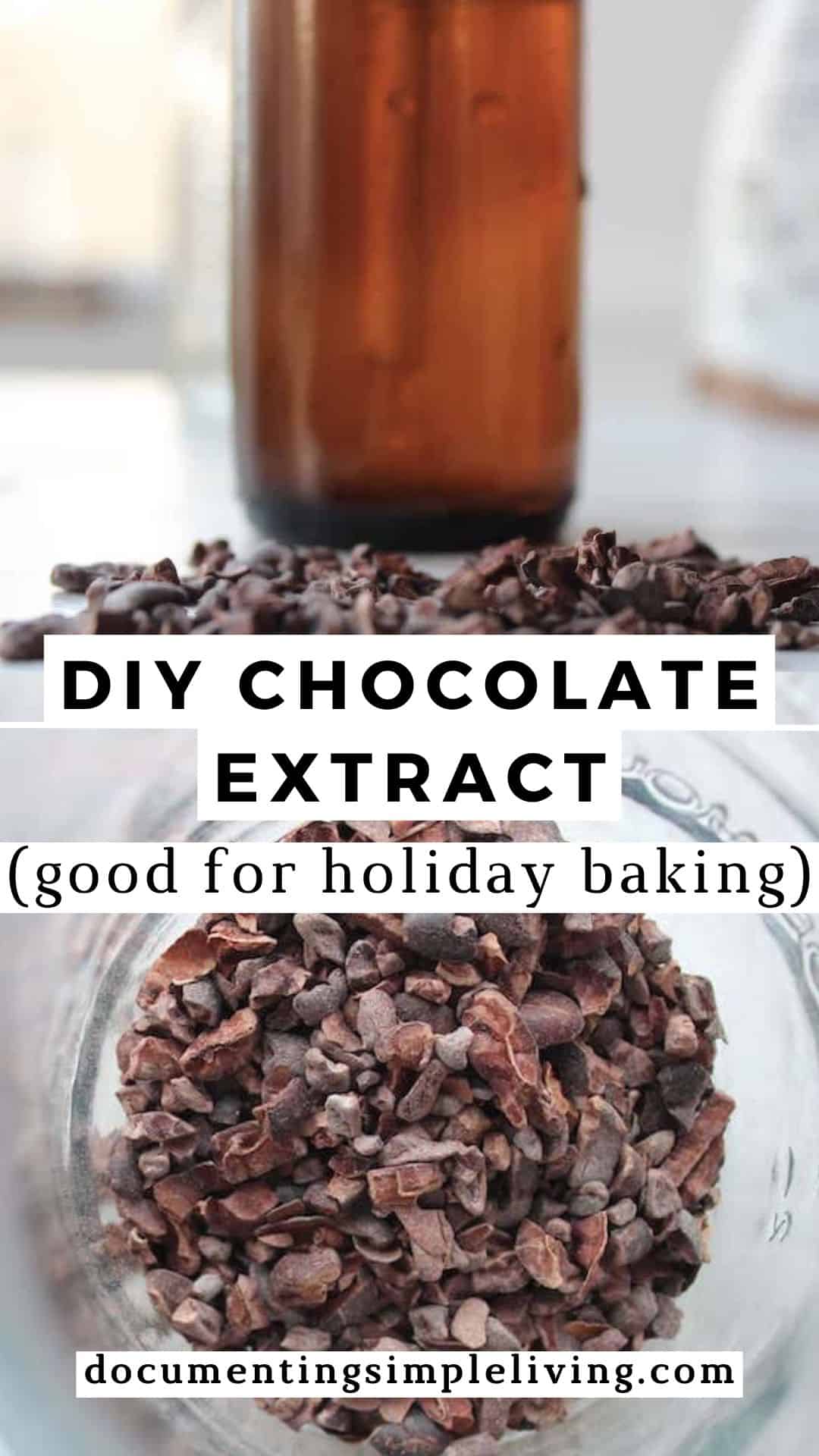 The Best Homemade Chocolate Extract Recipe - Documenting Simple Living