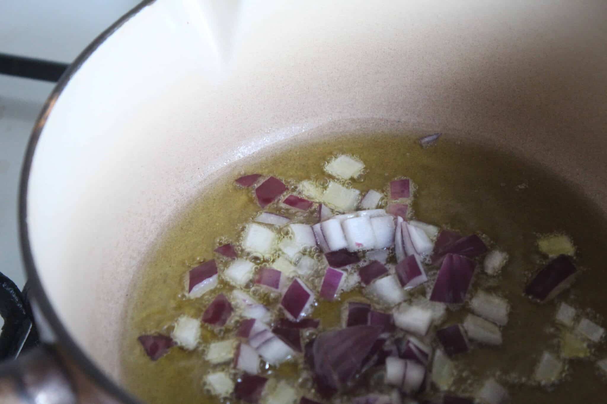 The Easiest Homemade Onion Infused Olive Oil - Documenting Simple Living