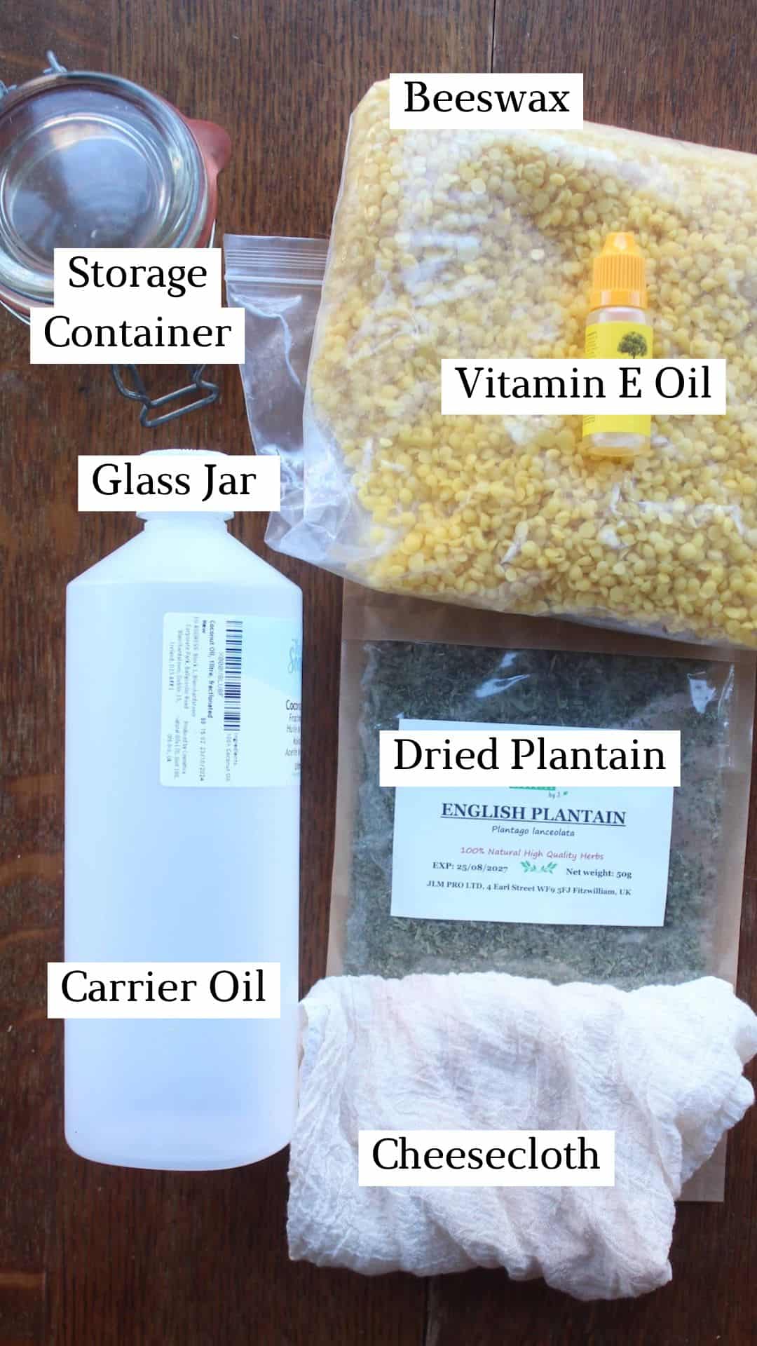 Easy Homemade Plantain Salve Recipe - Documenting Simple Living
