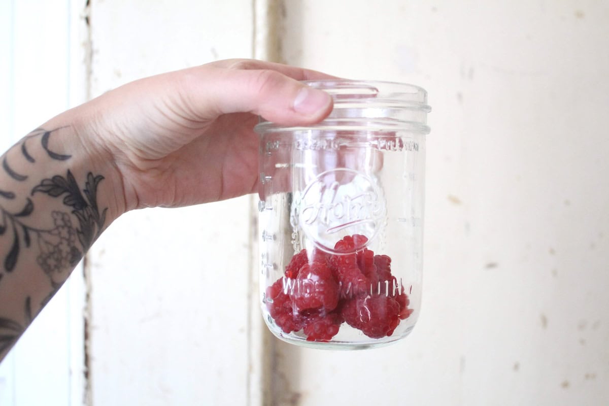 Simple Homemade Raspberry Extract Recipe - Documenting Simple Living