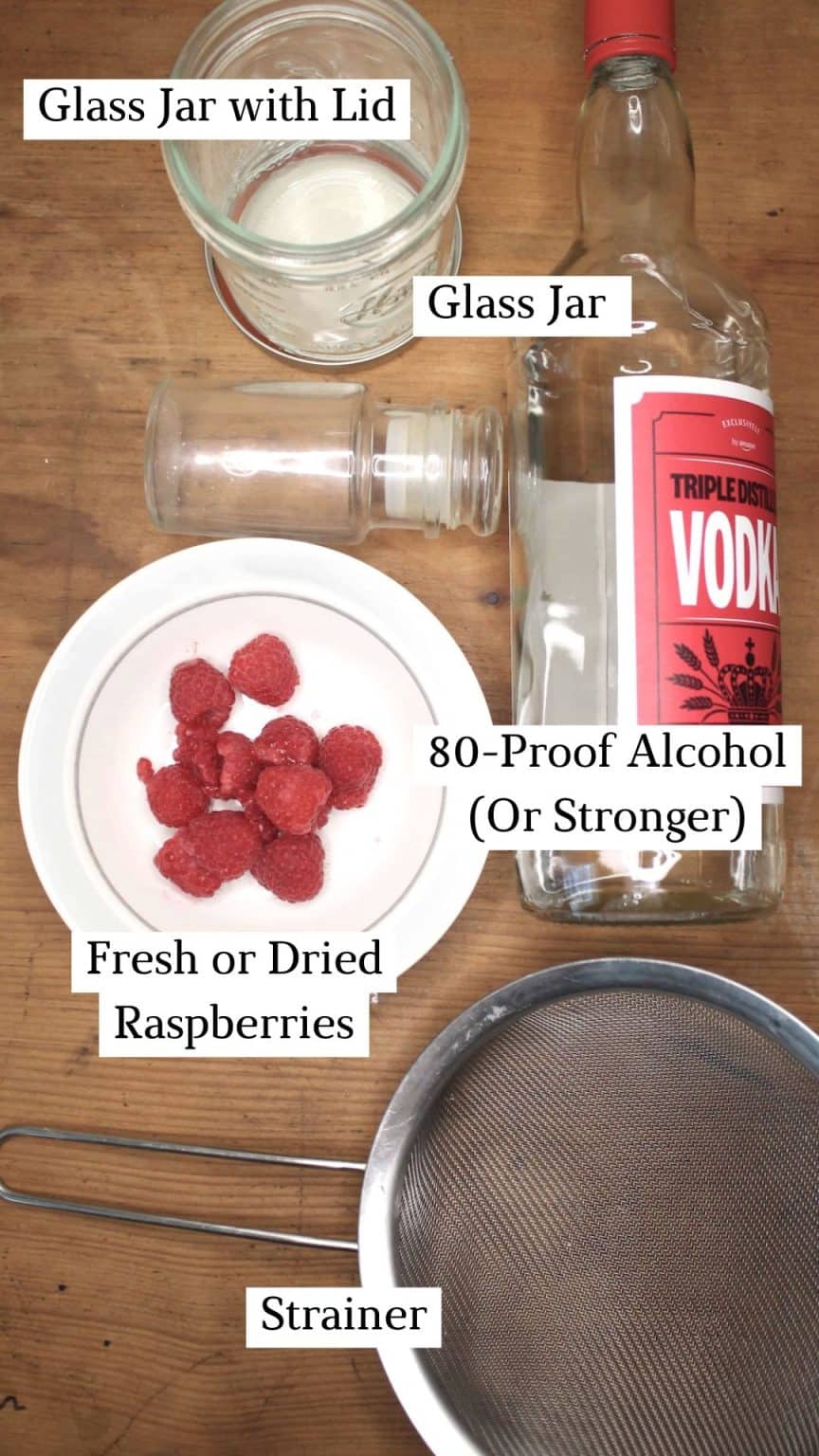 Simple Homemade Raspberry Extract Recipe - Documenting Simple Living